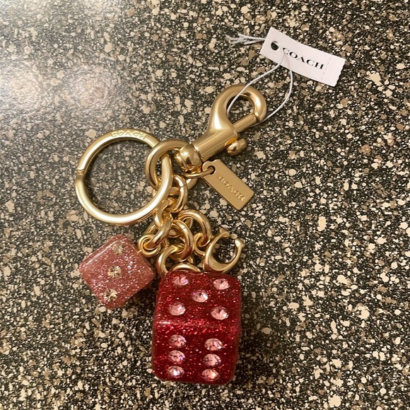 Coach | Bags | Nwt Coach Dice Key Chaincharm | Poshmark